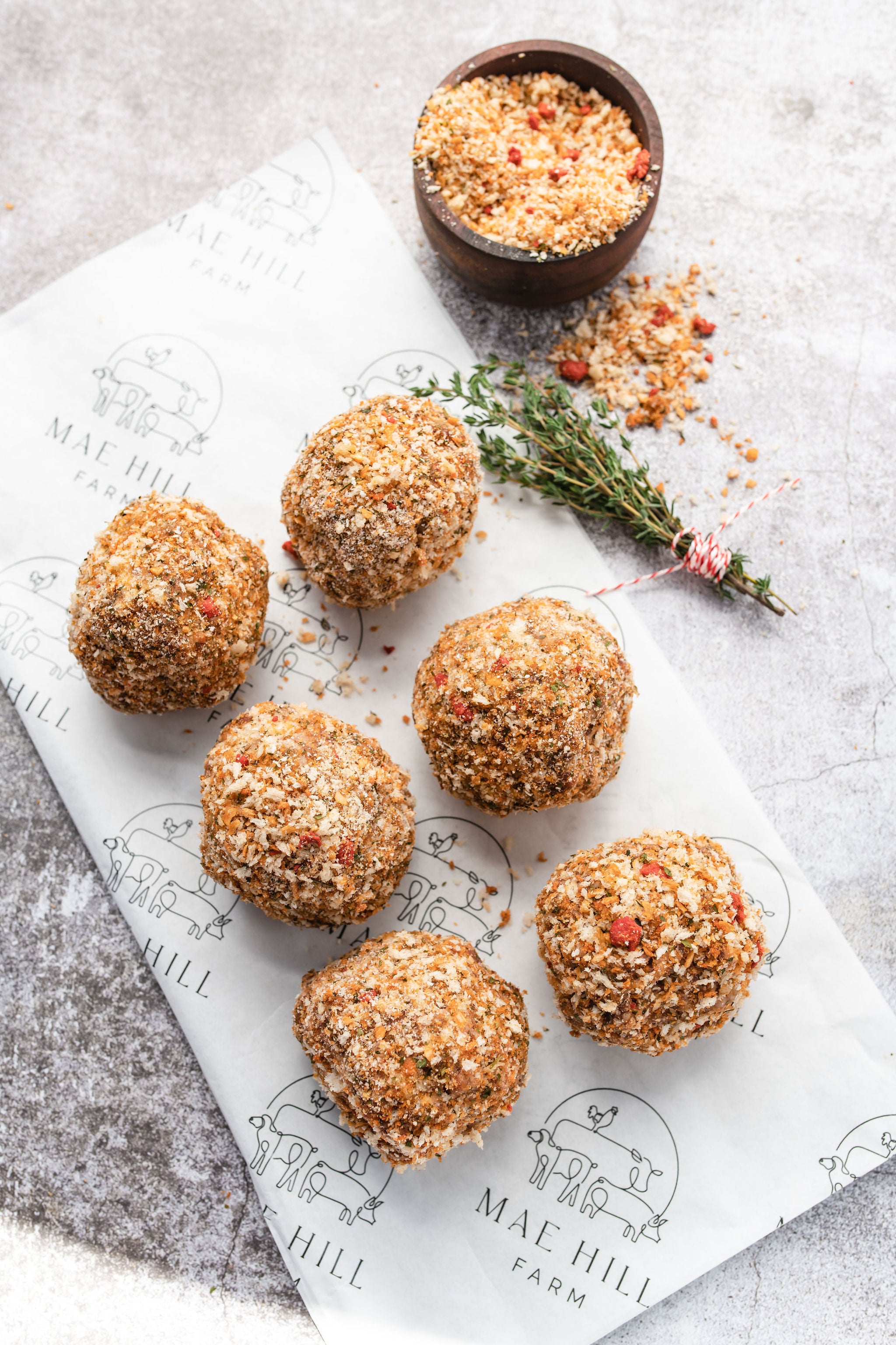 BBQ Beef Rissoles - 1kg – Mae Hill Farm